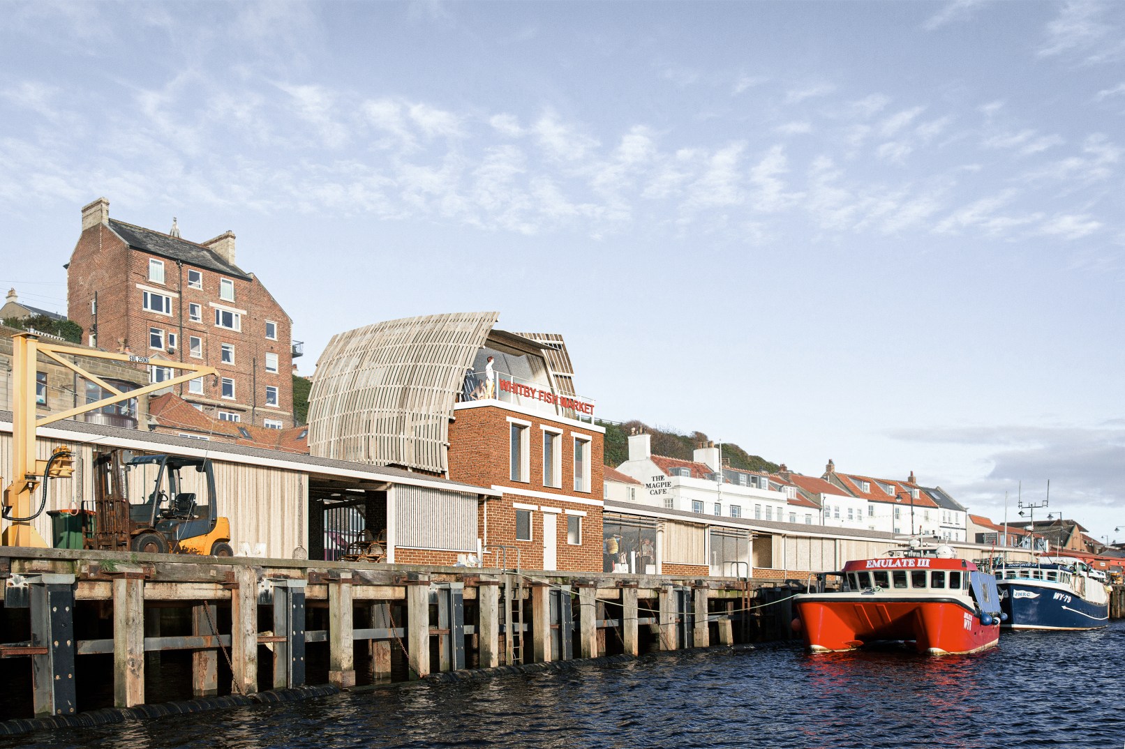 Whitby Lobster Hatchery. Rear Perspective View Visualisation - Ian ...